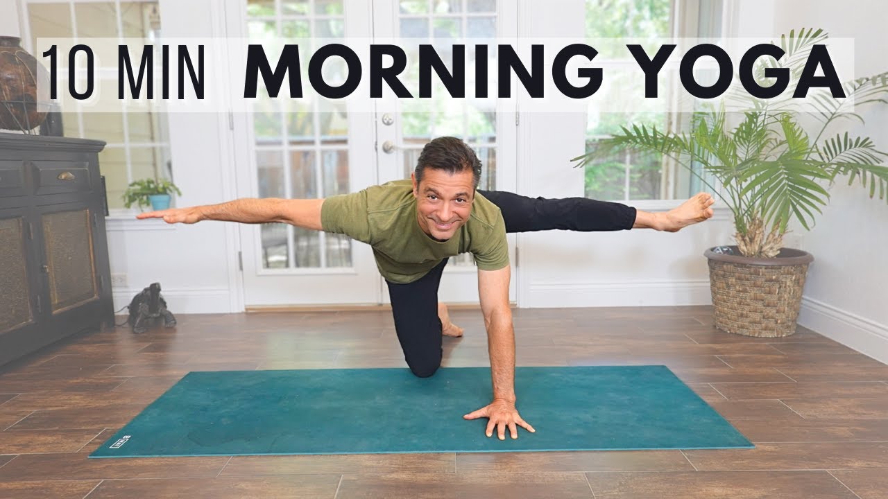 10 Minute Morning Yoga For Back, Booty & Core | David O Yoga